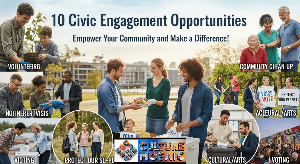 10 Civic Engagement Opportunities to Empower Your Community