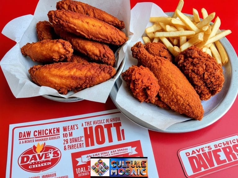 Dave's Hot Chicken Menu - Spicy & Flavorful Options