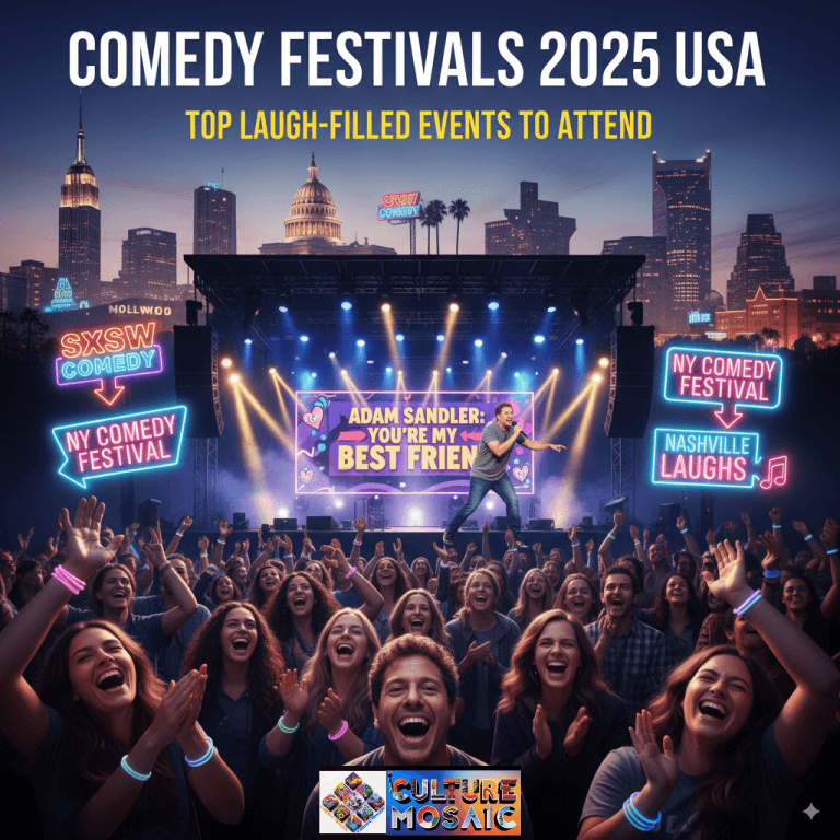 Comedy Festivals 2025 USA: Top Events, Dates & Ticket Info