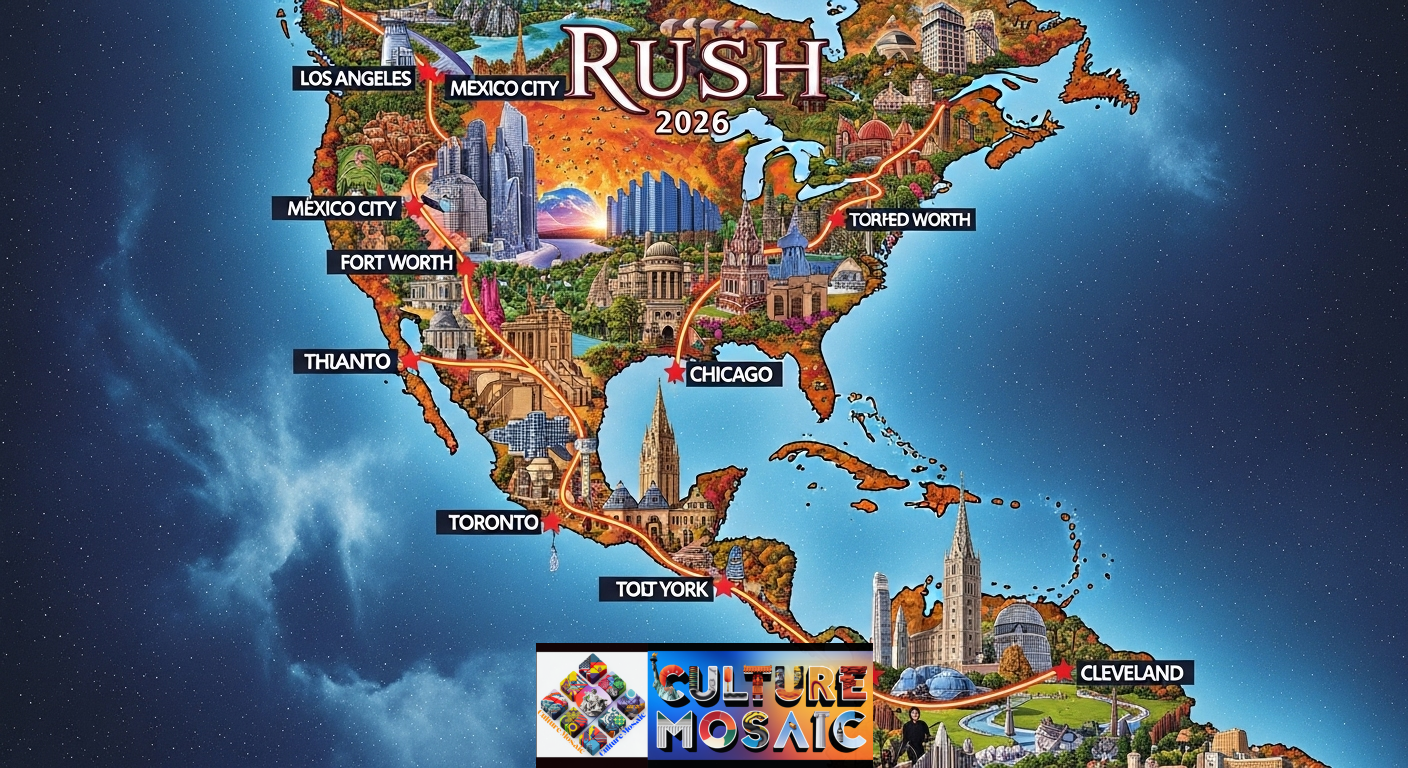 Rush Tour 2026: Legendary Reunion with Anika Nilles